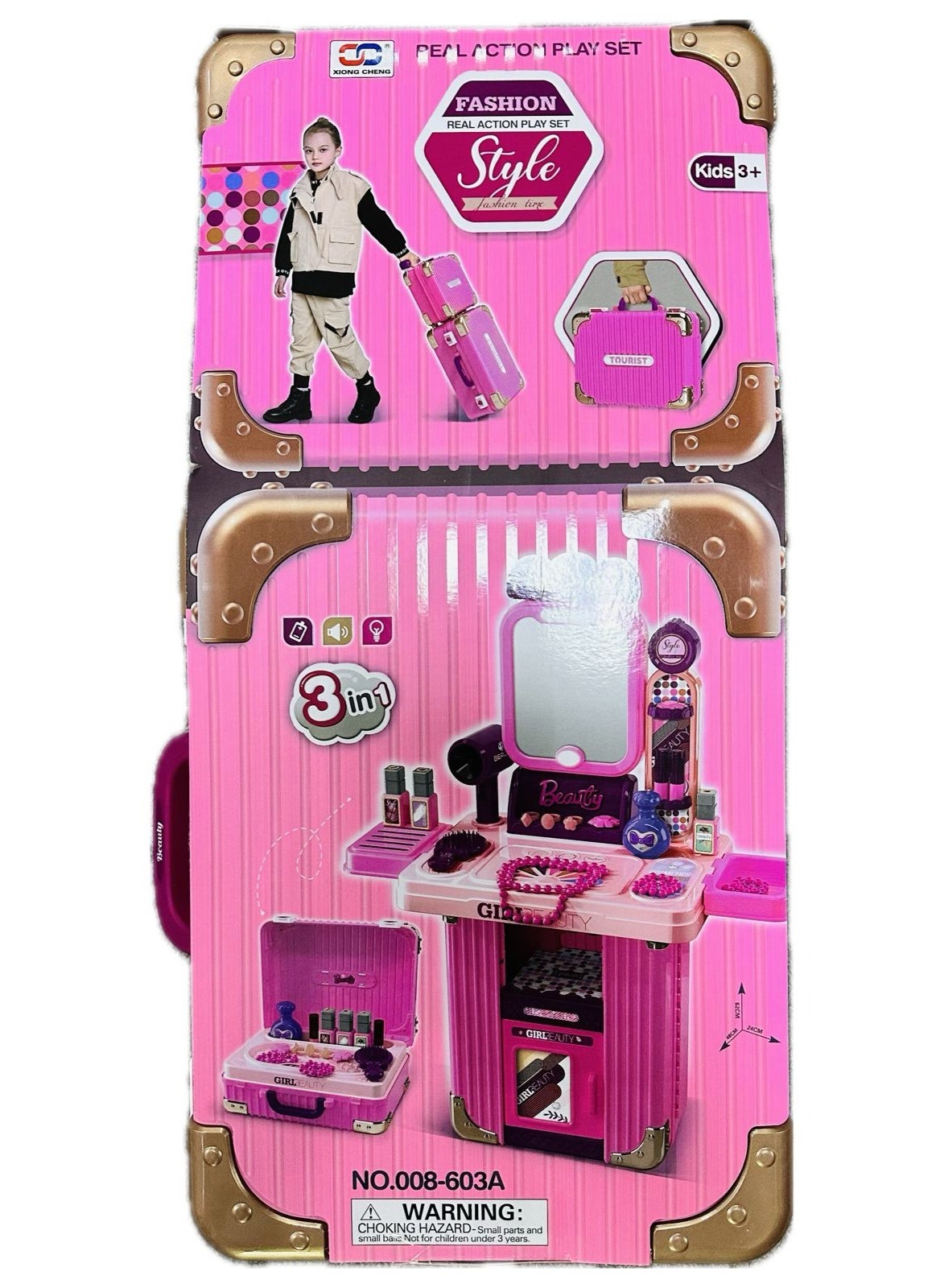 XIONG CHENG Xiong Cheng 3-in-1 Fashion Beauty Set 008-603A | Best Price ...