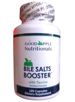 GoodApple Nutritionals Bile Salts Booster with Taurine 180 Capsules ...