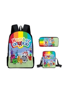 Generic Numberblocks Children Backpack Daypack Schoolbag Teen Boys ...