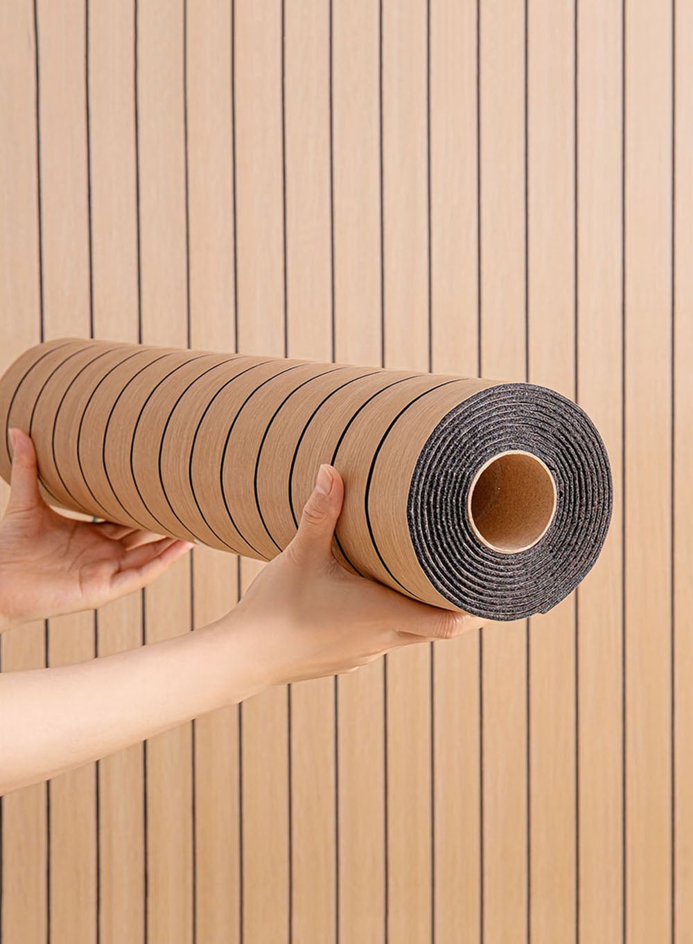 EzzySo 3D Wall Paper Foam Wallpaper 1 Roll Self-Adhesive Waterproof ...