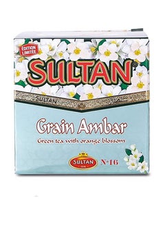 Sultan Moroccan Grain Ambar Green Tea with Orange Blossom 150g UAE ...