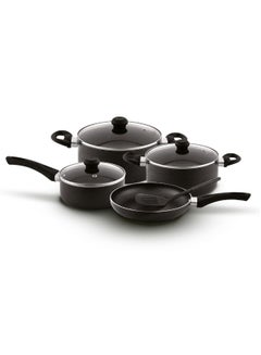 DELICI Nonstick Cookware 8-Piece Set (NCS8G) - Casseroles, Frypan ...