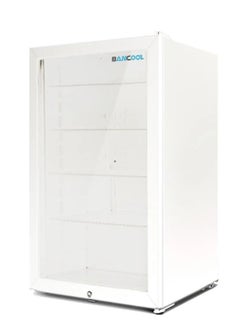 BANCOOL Mini Refrigerator with Glass Door 92L White - LSC105F (W) KSA ...