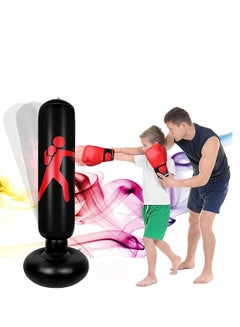 Excefore Punching Bag for Kids and Adults 63inch Inflatable Karate ...