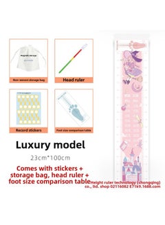Generic [Sticker + Storage Bag] Infant Height Measuring Pad Baby Height ...