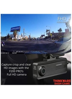 THINKWARE Thinkware F200 PRO Full HD 1080P WiFi Dash Cam (Front & Rear ...