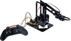 Robotistan REX Discovery Series 4in1 Arduino Compatible Plexi Robot Arm ...