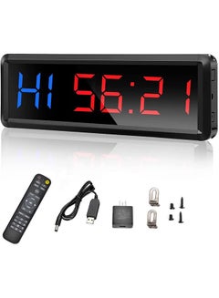 Garlo Gym Timer,LED Workout Clock Count Down/Up Clock,Ultra-Clear ...