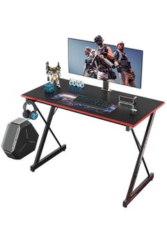 HILUKE X-Shaped Sturdy Gaming Table, Kids Computer Desk Workstation ...