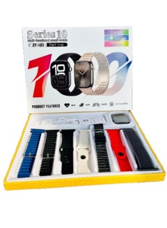 Generic Smart Watch Series 10 with 7 in 1 Straps Full Touch Color ...