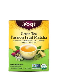 Yogi Tea Yogi Tea Matcha Green Tea Passionflower 16 Tea Bags 1.12 fl oz ...