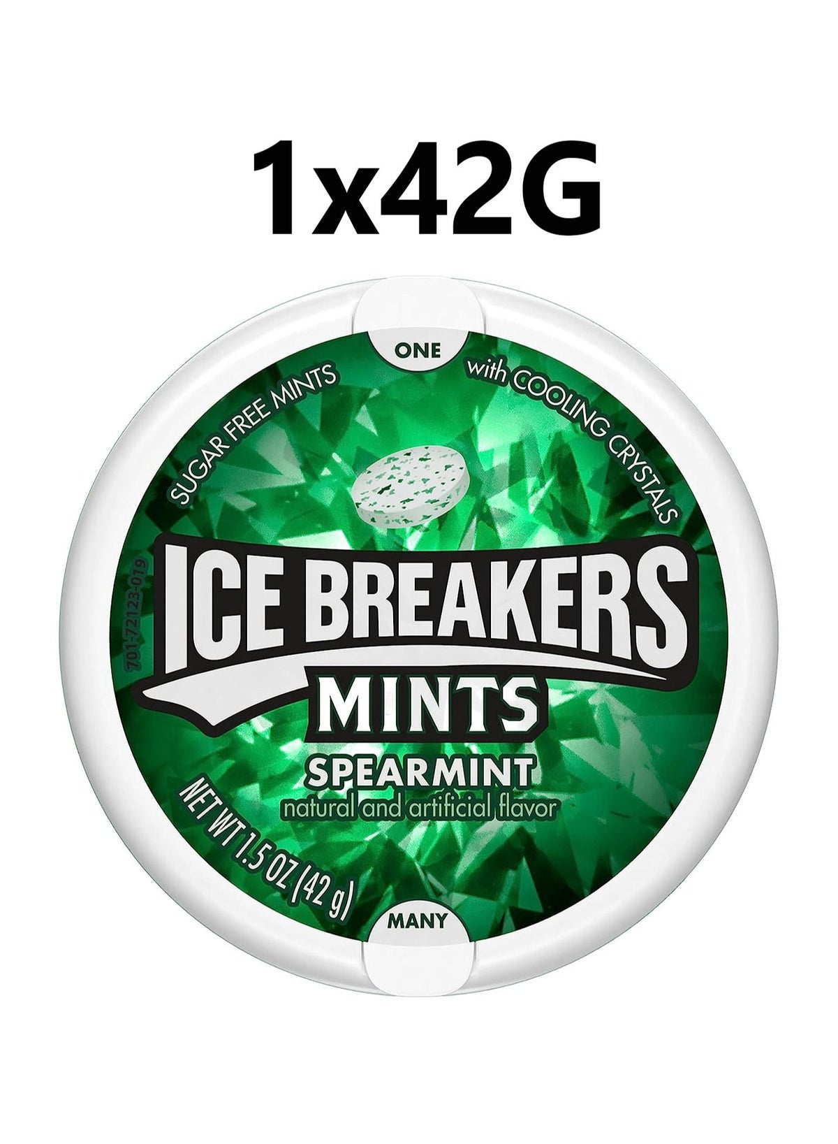 Icebreakers Ice Breaker Spearmint Sugar Free Mints Candy 1x42g | Best ...