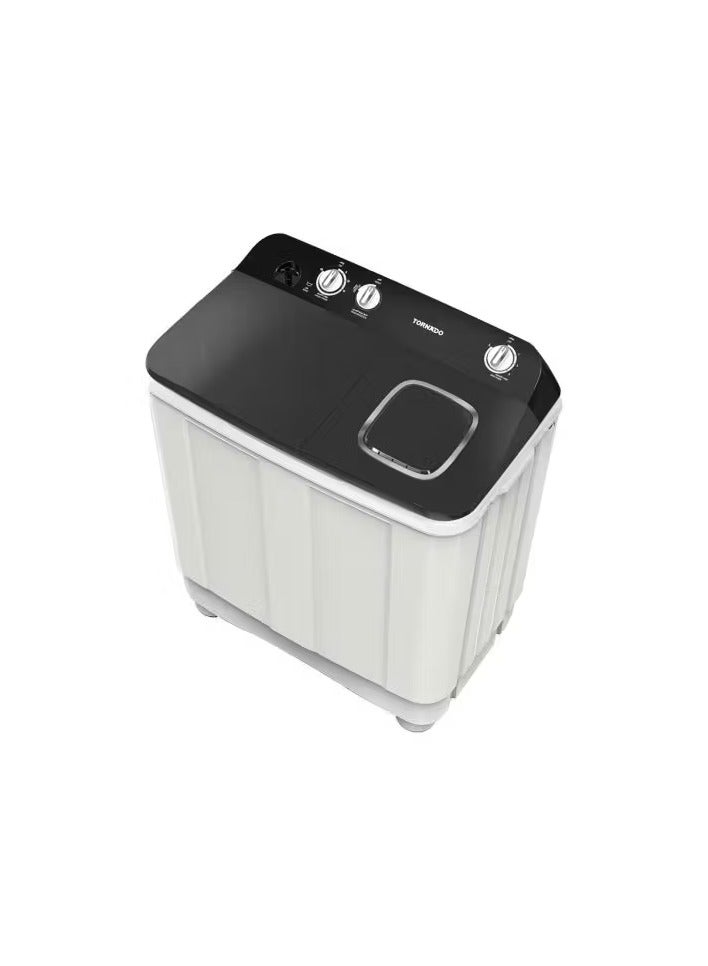 TORNADO Washing Machine Half Auto 7 Kg Black TMH-HS07C(WK) | Best Price ...