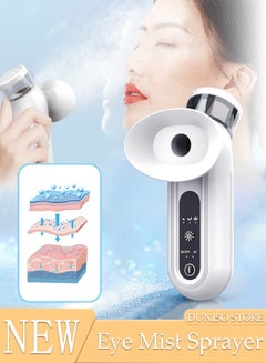 DUNISO Heated Eye Mist Sprayer for Dry Eyes, Rechargeable Eye Mister ...