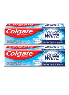 Colgate Pack Of 2 Colgate Toothpaste Advanced White With Fluoride 100ml ...