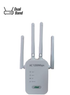 ALINK WiFi Range Extender,1200Mbps 2.4GHZ 5GHZ Dual Band AC1200 WiFi ...