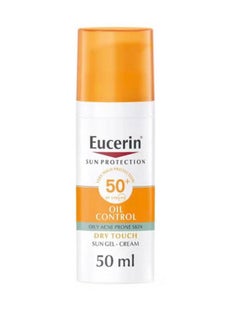 Eucerin Oil Control Sun Gel-Cream Ultra Light SPF 50+ Dry Touch 50ml ...