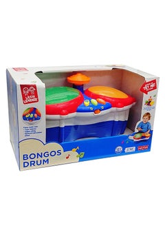 Happy Kids Little Learner My First Bongos Drum - Interactive Musical ...