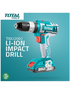 TOTAL TIDLI2002 Lithium-Ion Cordless Impact Drill 100V-240V~50/60Hz TOTAL | Best Price KSA ...