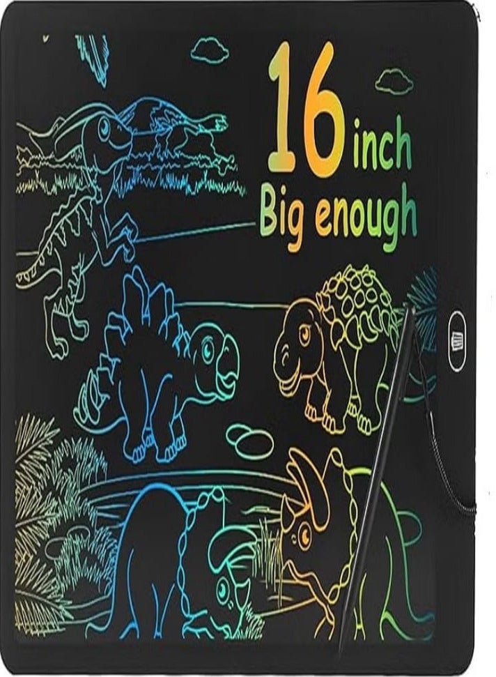Generic 16-inch LCD writing tablet for kids, a colorful drawing board ...