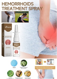 ximonth Hemorrhoids Spray - External and Internal Hemorrhoids Treatment ...