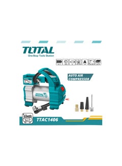 TOTAL TOTAL Premium Quality Auto Air Compressor, 140 PSI / DC12V / 35L ...