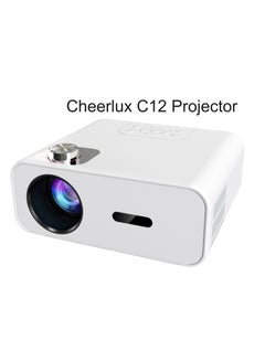 CHEERLUX Cheerlux C12 Small Projector with Android 9.0, Mirroring, BT ...
