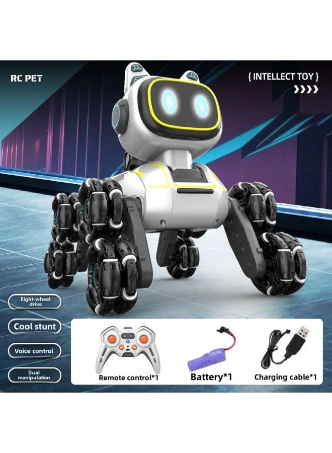 Generic Children's Eight-wheel Stunt Mechanical Dog Intelligent Toy ...