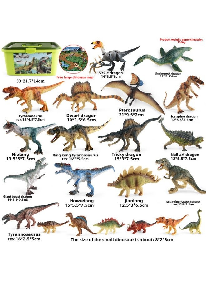 Generic Jurassic Dinosaur Toy Simulation Solid Animal Model Cognitive ...