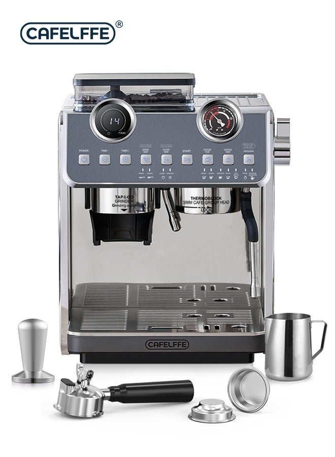 Cafelffe Barista Espresso Machine With Double Boilers And Double Pumps ...