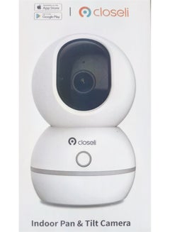 Closeli CS-201WiFi 1080P Smart Security Camera with 355° Pan & 80° Tilt ...
