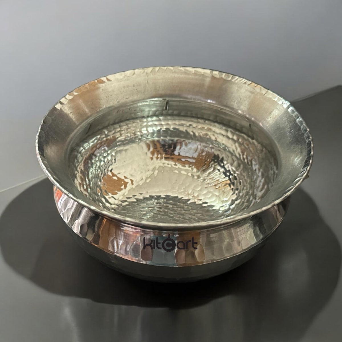 KITCART KITCART Heavy Weight Aluminium SIPRI Handi with Hammered Design ...