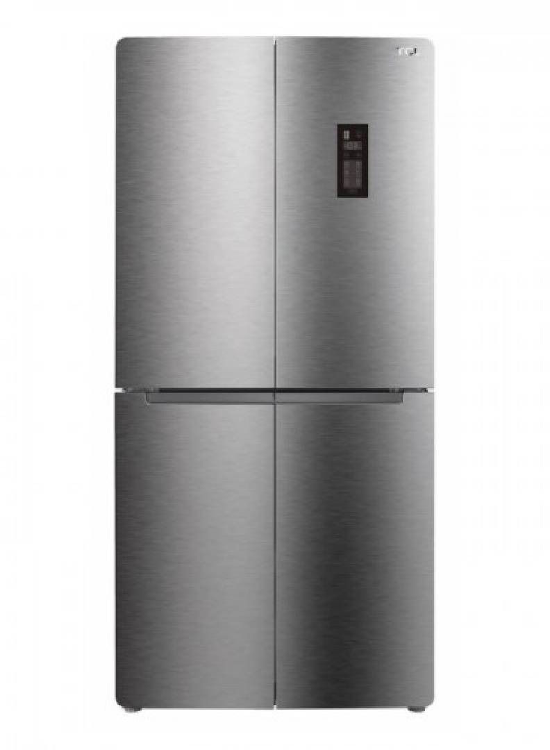 TCL 15.2 CFT 4 Door Refrigerator (TRF-460WEXP) - Silver | Best Price KSA | Riyadh, Jeddah