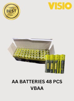 Visio AA BATTERIES 48 PCS MODEL: VBAA KSA | Riyadh, Jeddah