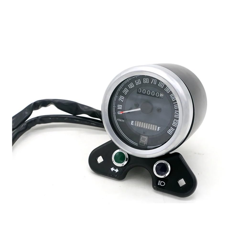 Generic Digital Motorcycle Odometer Tachometer Fuel Gauge Gear Display ...