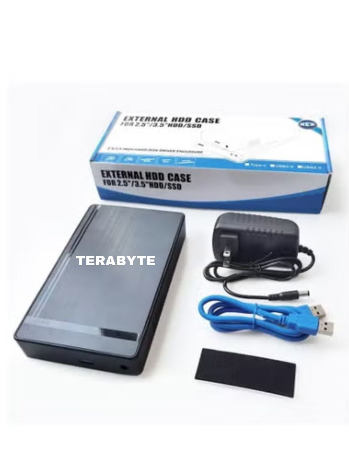 Terabyte External Hard Drive 3.5 & 2.5 Inch Sata To Usb 3.0 Hdd Case ...