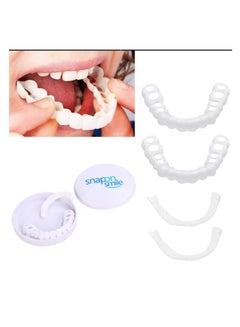 SNAP-ON Adjustable Snap On Dentures, Temporary Teeth Repair Kit Correct ...