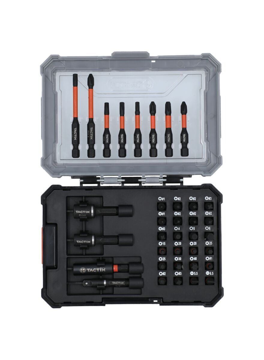 Tactix 36-Piece Impact Bit Set | Best Price KSA | Riyadh, Jeddah