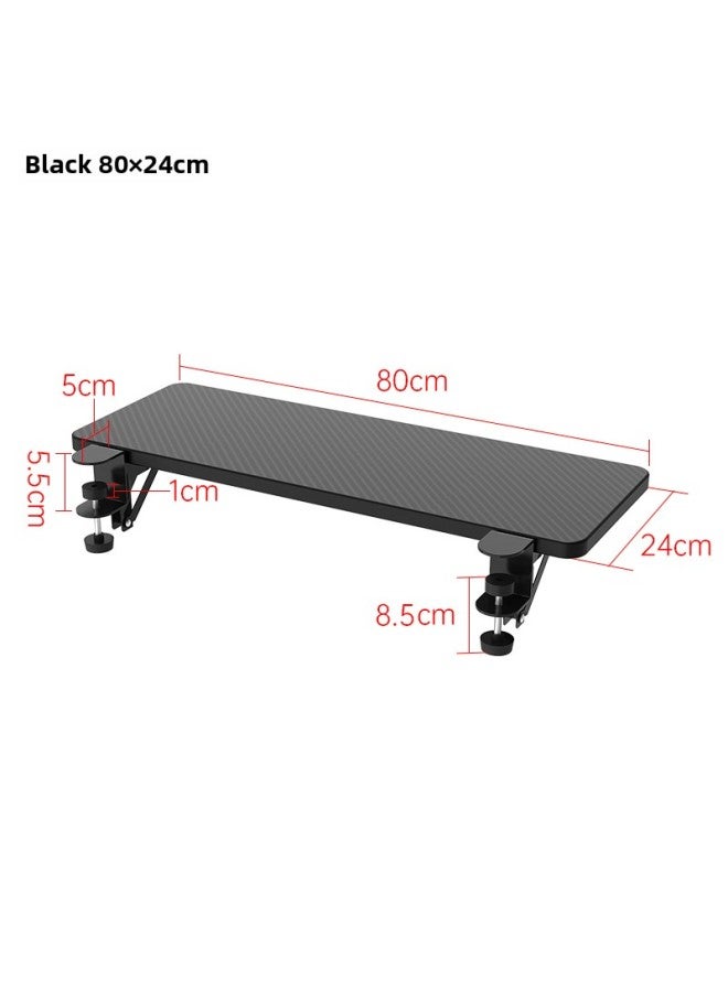 Generic Computer Desk Desktop Extension Board Punch-Free Extension ...
