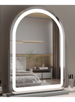 Arabest Vanity Mirror with Lights, 50*70 cm Lighted Makeup Mirror Oval ...