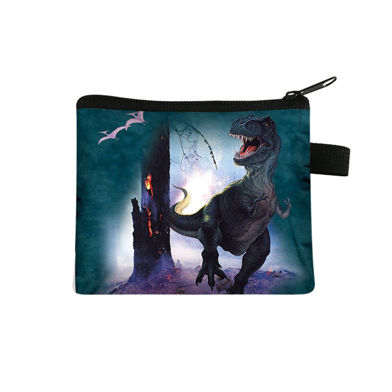 Generic 2021 Cartoon Dinosaur Print Children'S Coin Purse Student ...