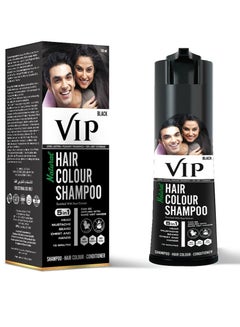 VIP VIP Original Natural Hair Color Shampoo Black 180ml - Arabic UAE ...