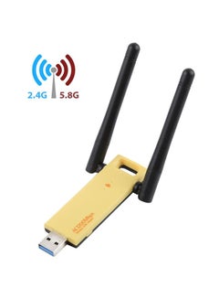 Generic AC1200Mbps 2.4GHz & 5GHz Dual Band USB 3.0 WiFi Adapter ...
