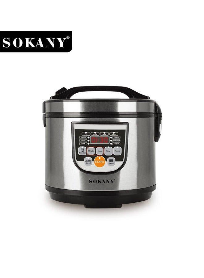 sokany Digital Rice Cooker,Digital Multicooker, Electric Pressure ...