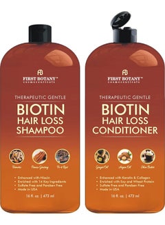 First Botany Hair Growth Shampoo Conditioner Set An Anti Hair Loss ...