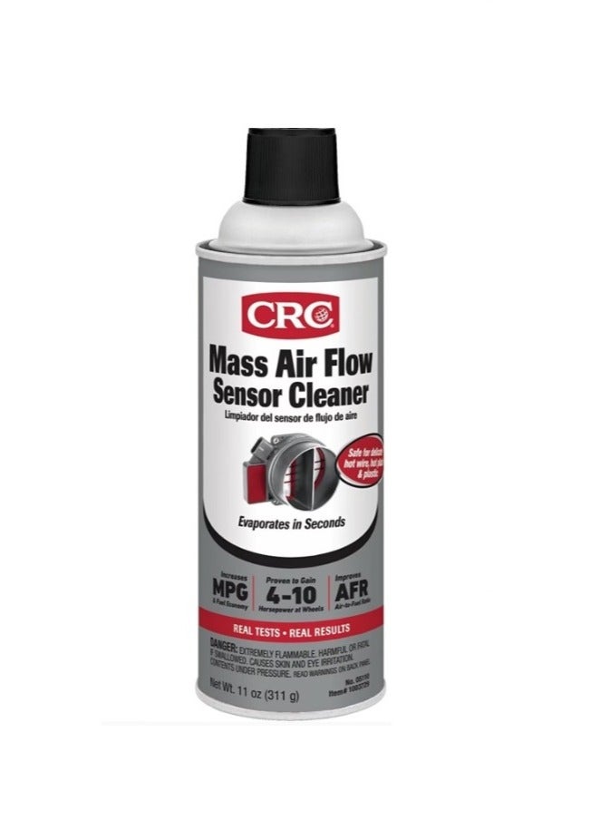 CRC High Performance Mass Air Flow Sensor Cleaner Spray 11 fl oz 05110 ...