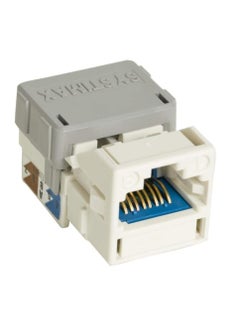 SYSTIMAX Commscope/Systimax GigaSpeed 10Gig Cat6a Modular Jack, White ...