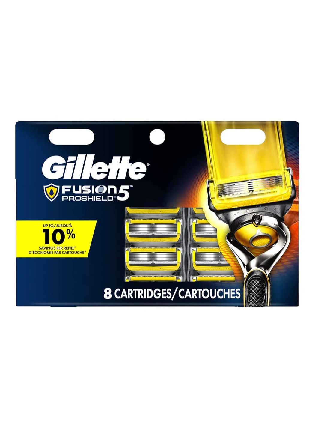 Gillette Fusion 5 Proshield Razor Blades 8 Cartridges | Best Price UAE ...