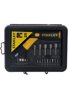 Stanley Ratcheting Screwdriver 25pcs Set Pistol Grip | Best Price KSA ...