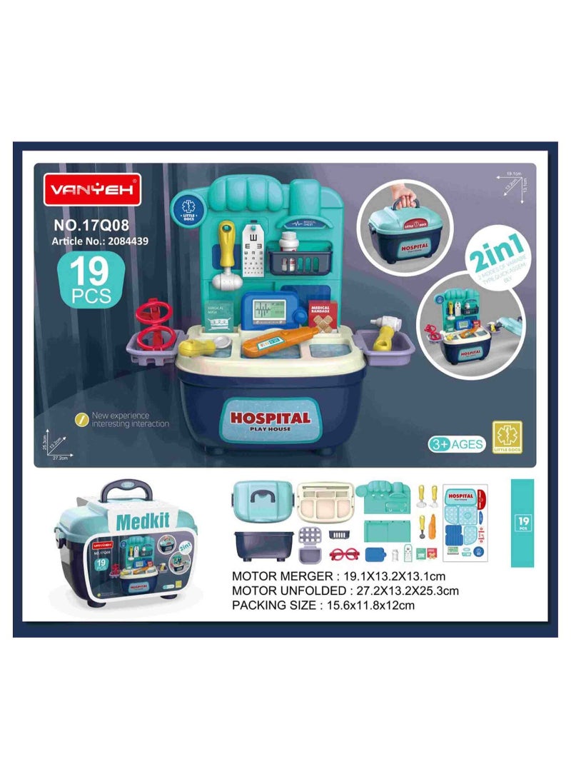 Fabiola Fabiola Vanyeh 2 in1 Doctor Play Set 17Q08 | Best Price KSA ...